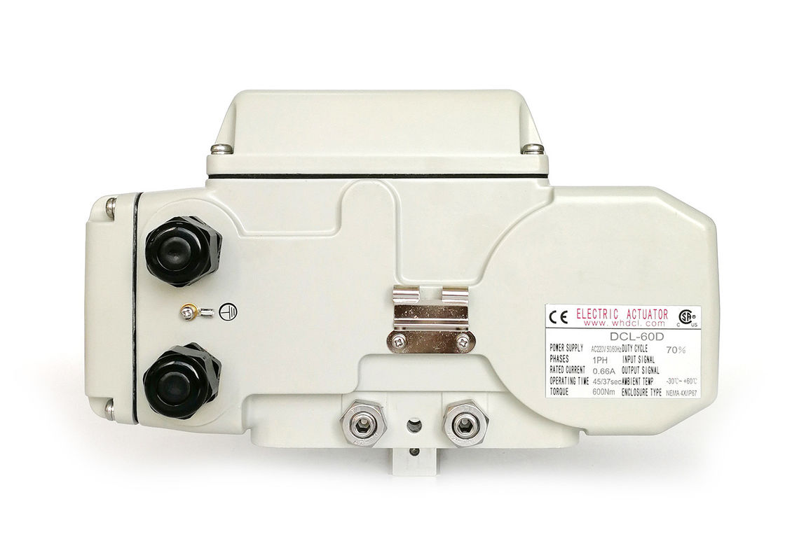 Over Torque Switch CSA 600Nm AC220V Fail Safe Electric Actuator